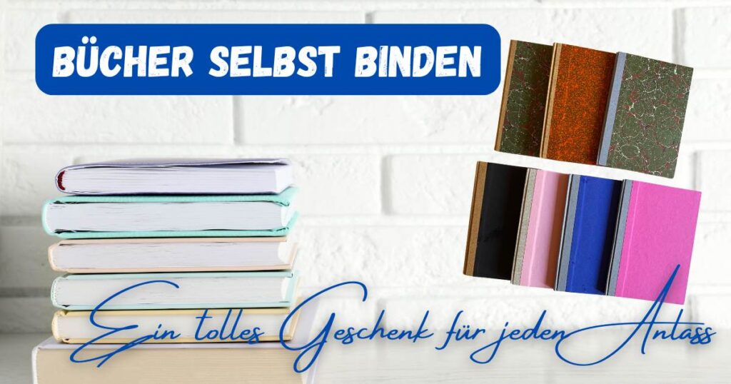 Buch selbst binden: einfache DIY Anleitung für die Klebebindung